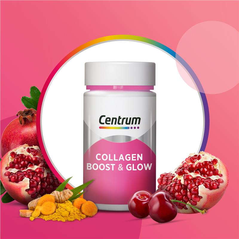 Centrum Collagen Boost & Glow 50 Tablets – Whanau Pharmacy