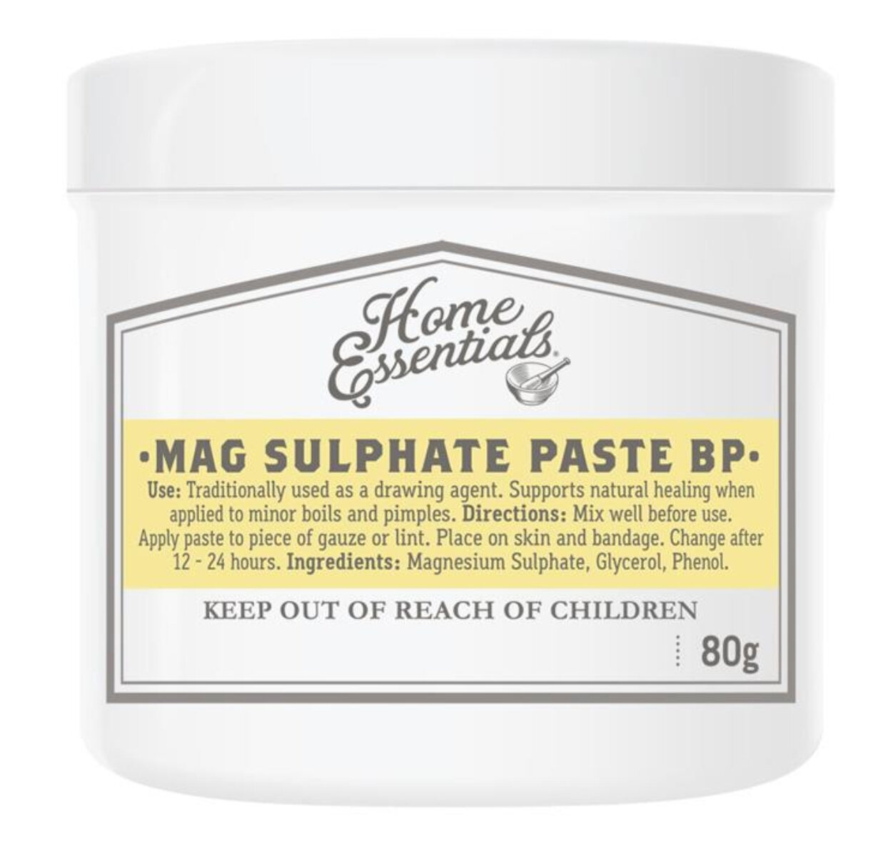 HE Magnesium Sulphate Paste 80g – Whanau Pharmacy